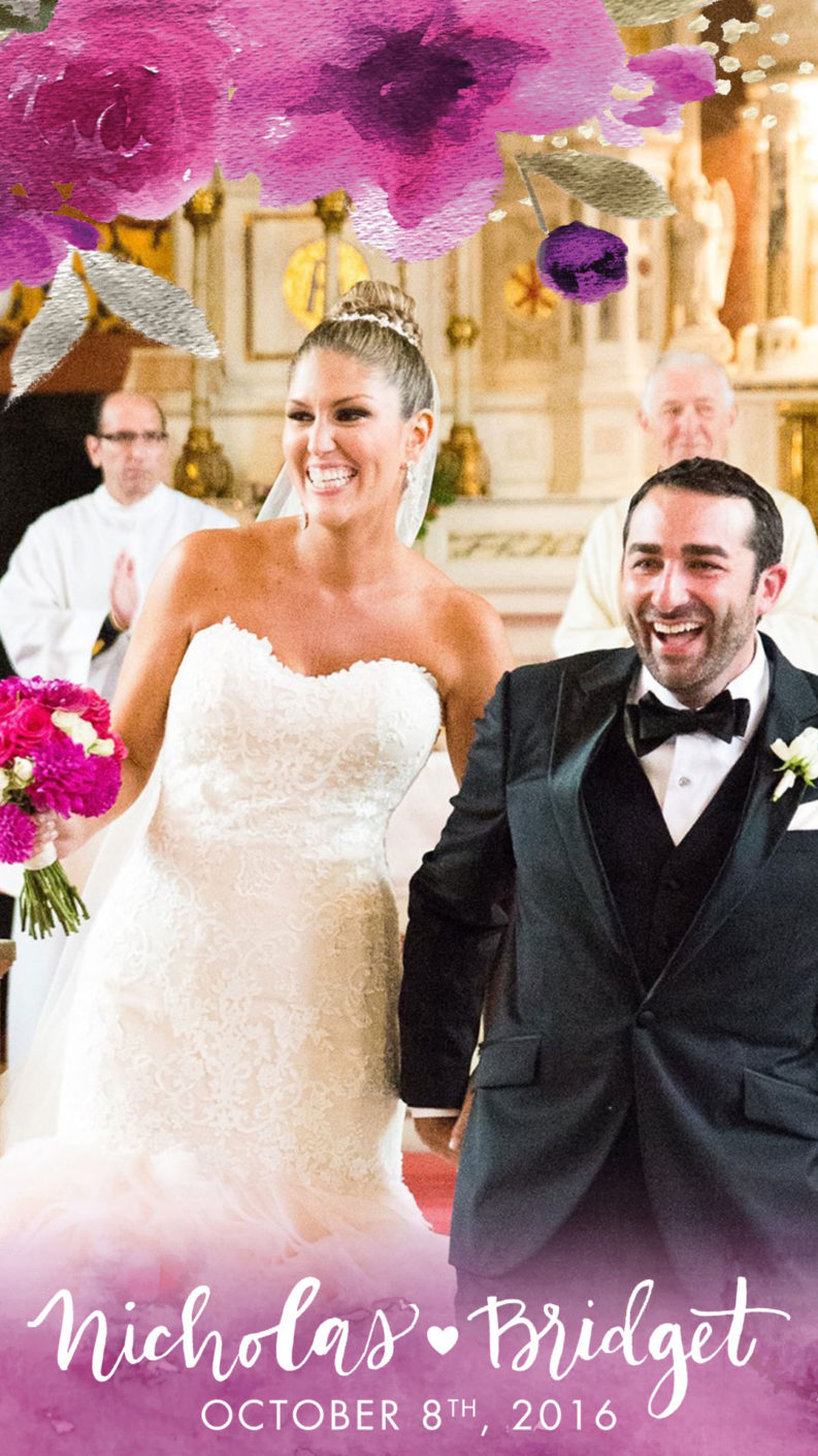 Make it Snappy: A Guide to Wedding Snapchat Filters | Baltimore Weddings